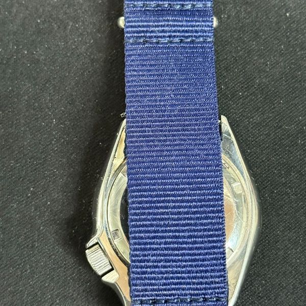 Seiko 7002-7000 Diver Mint on NATO Cool Orange/Black Color Combo ...