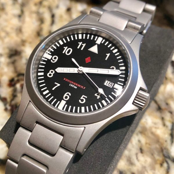 DAGAZ "THUNDERBOLT" 150m MILITARY -LADDER HANDS | WatchCharts