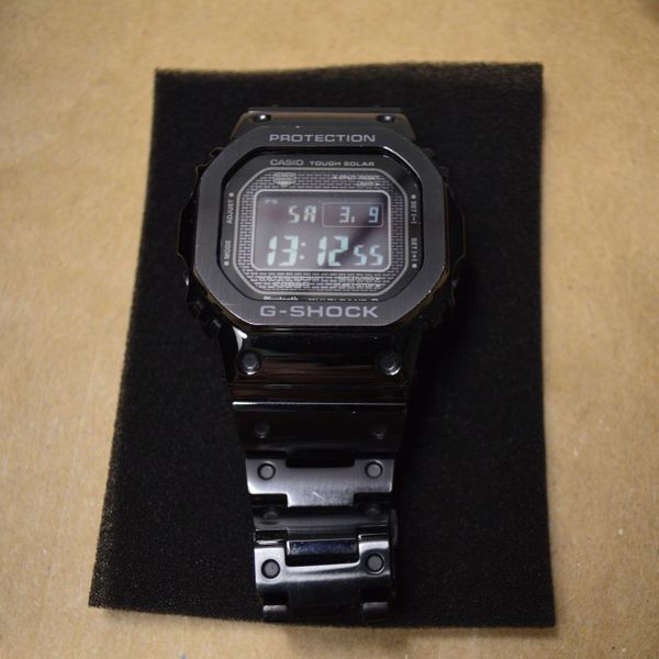 [WTS] Casio G Shock GMW-B5000 GD 1JF Full Metal Black Stainless Steel ...