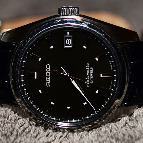 SOLD Seiko SARB033 on leather w. folding clasp; Excellent condition ...