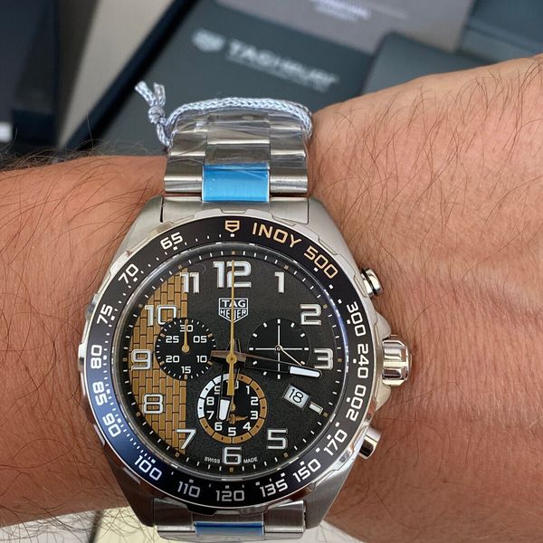 Tag Heuer Formula 1 Indy 500 Chronograph Quartz Men Watch CAZ101AU ...