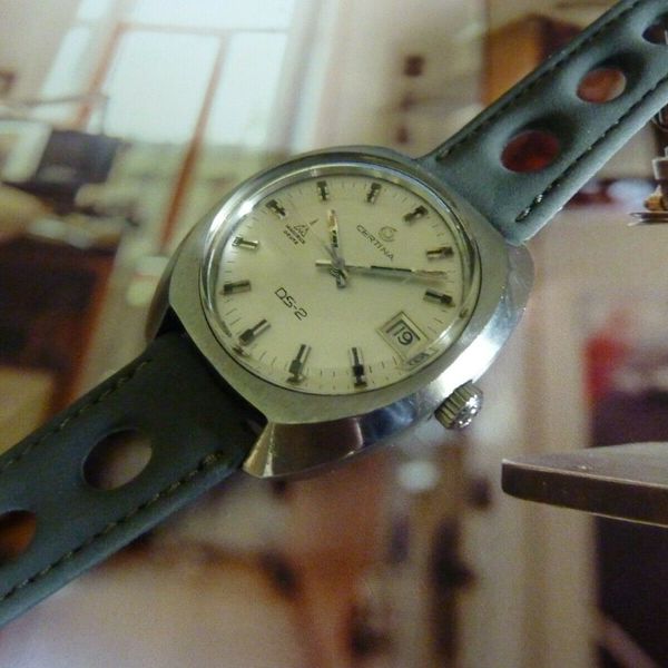 Certina DS-2 Vintage Watch Cal 25-661 Ref 5301-300 Jumbo Case Magirus Deutz Dial | WatchCharts ...