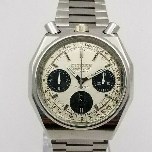 CITIZEN BULLHEAD OCTAGON CHRONOGRAPH AUTOMATIC CAL. 8110 REF. 67-9356 ...