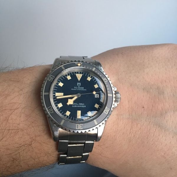 FS 1968 Tudor 7021 snowflake submariner - original rivet bracelet ...