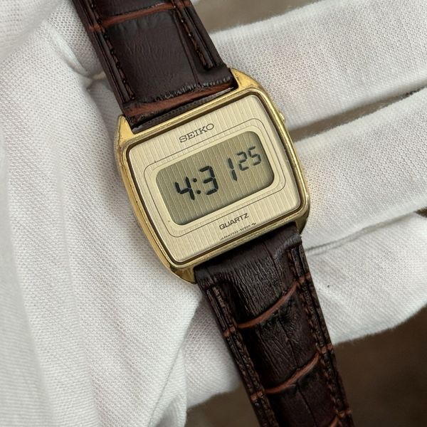 Vintage Seiko F033-5000 1970â s Menâ s Digital Quartz Watch Japan Fully ...