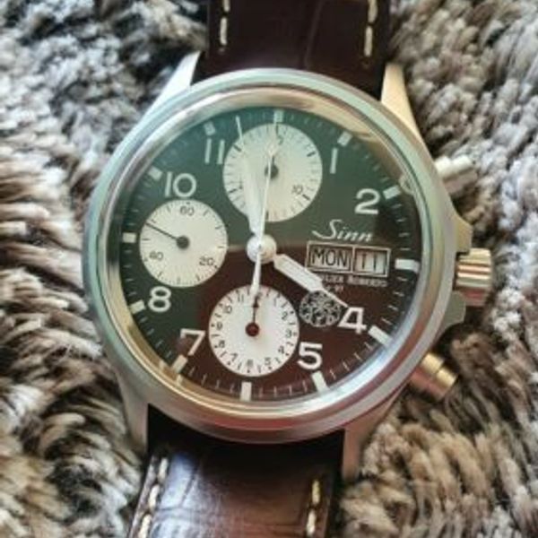 Montre chronographe automatique SINN 356 Flieger - Panda Edition Roberto - NEUVE | WatchCharts