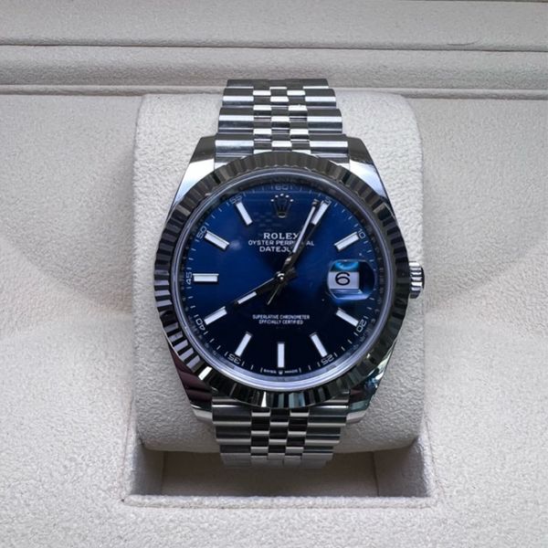 FS: DateJust 41mm Blue Dial | WatchCharts