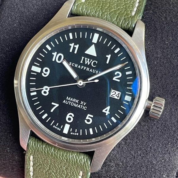 IWC Mk XV classic pilots watch ref 3253 | WatchCharts Marketplace