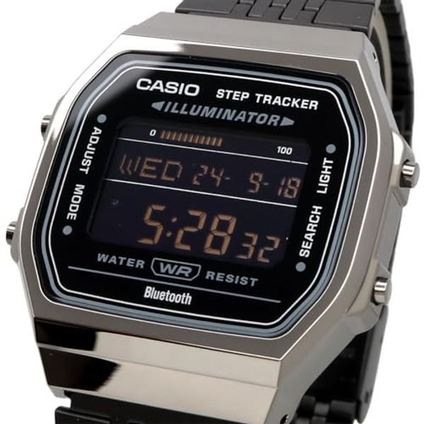 CASIO Digital Wristwatch with Mobile Link and Bluetooth ABL-100WEGG-1B ...