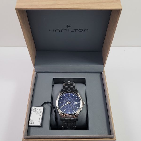 Hamilton Jazzmaster Viewmatic SWISS Automatic Blue Dial Men's Watch ...