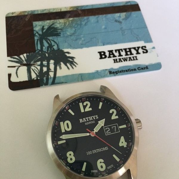 FS Bathys 100 Fathoms Silver Quartz | WatchCharts Marketplace
