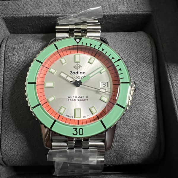 [WTS] Zodiac Super Sea Wolf Watermelon | WatchCharts