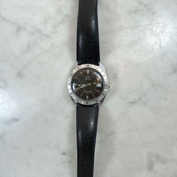 Vintage TIMEX Electric DYNABEAT Menâ s Watch. 1970's NICE | WatchCharts ...