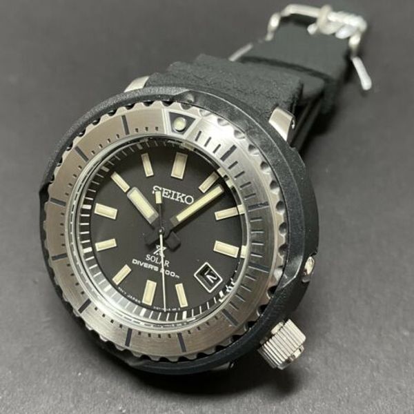 SNE541P1 SEIKO Prospex Solar TUNA 200m Street Series Box Manual ...