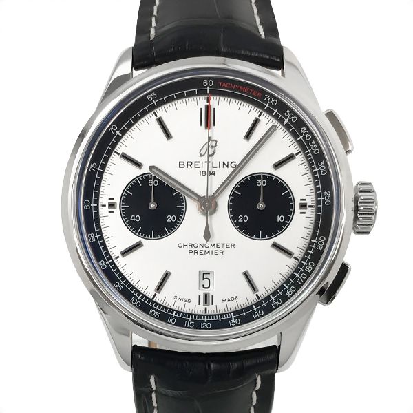 [Used] Breitling Premier B01 Chronograph AB0118221G1P2 Automatic 42mm ...