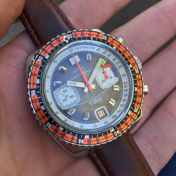 [WTS] 1970's Maty Besancon Dive-Chrono - Serviced Valjoux 7734 - $750 ...