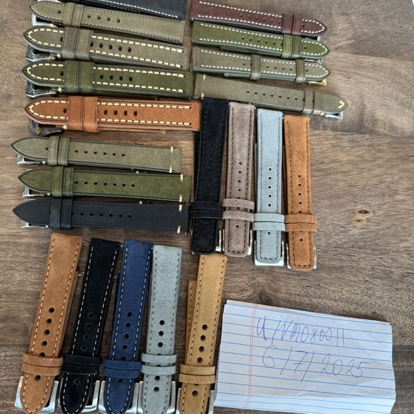 [WTS] Full Grain Leather Straps 20mm Part 1 | WatchCharts Marketplace