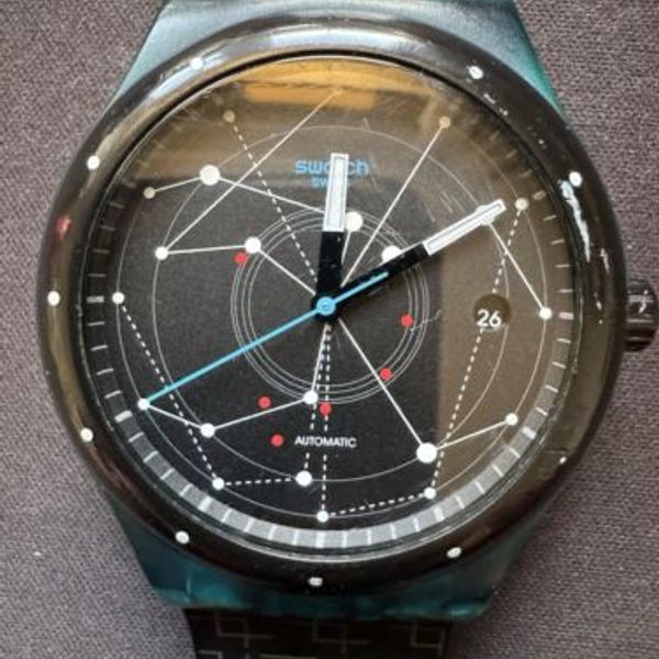 Swatch Sistem 51 Automatic -Blue, Black, Great Condition | WatchCharts ...