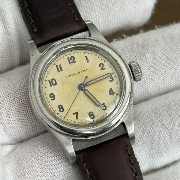Vintage Rolex Oyster WW2 Military Menâ s Watch | WatchCharts Marketplace