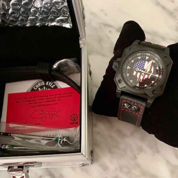 NFW Chris Kyle Patriot warrior watch: sold out | WatchCharts Marketplace