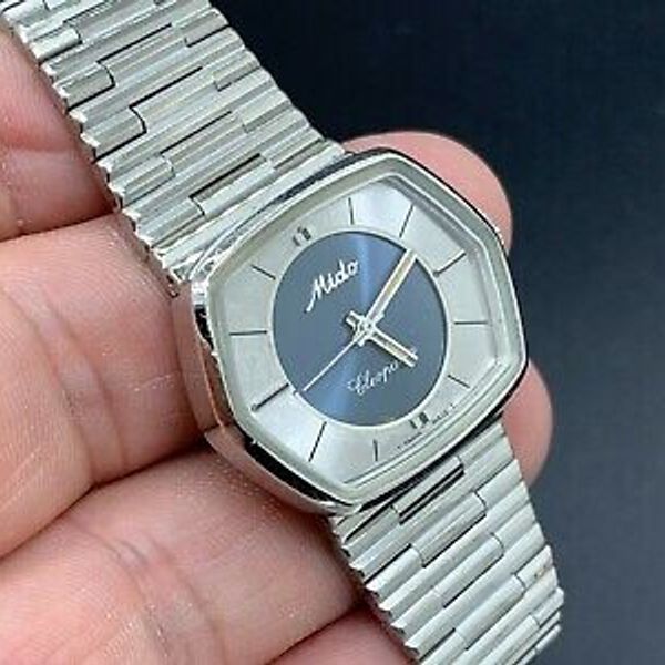 NEW OLD STOCK SWISS MADE MIDO CLEOPATRA S/S MANUAL WIND WOMEN'S WATCH ...