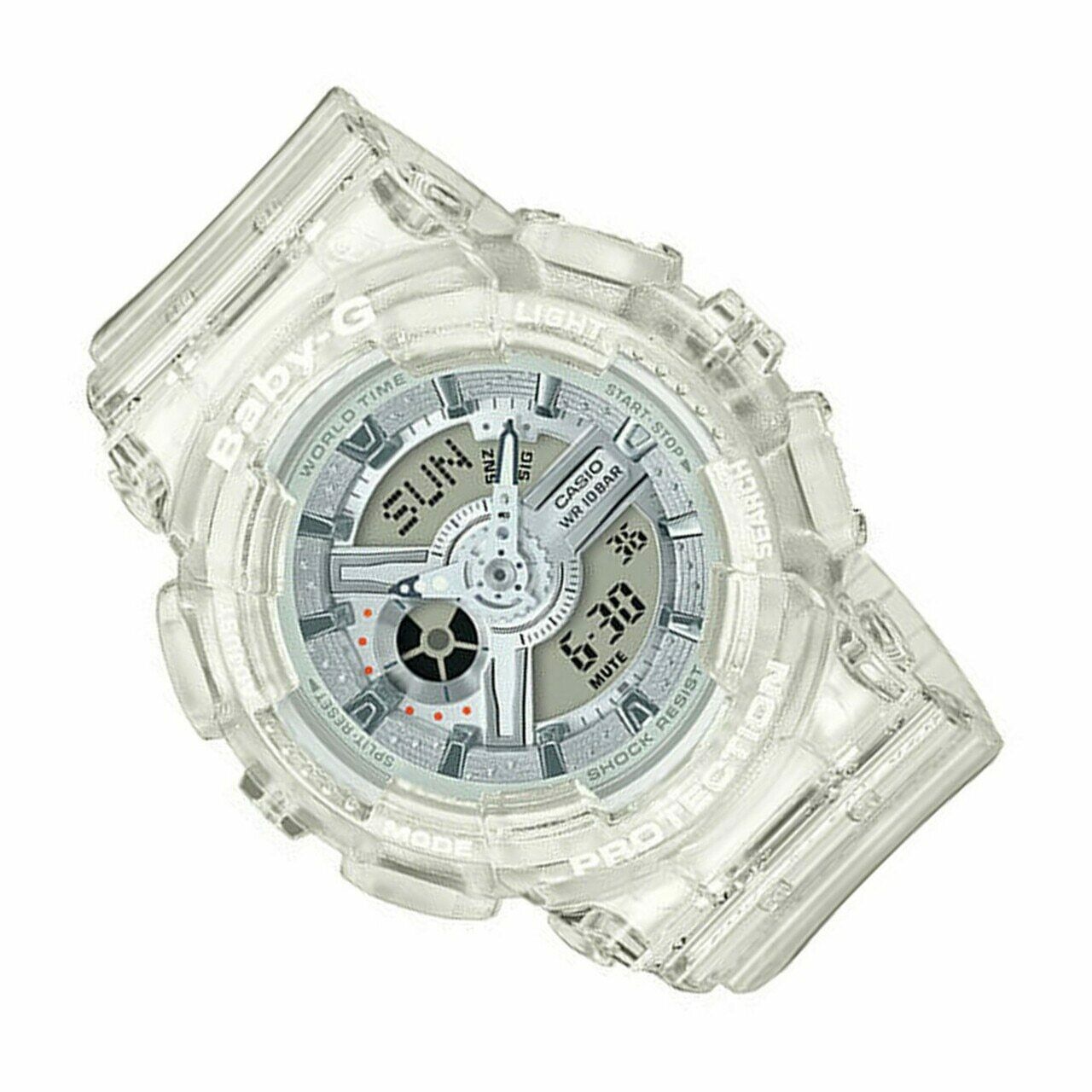 Casio Baby-G BA-110CR-7A Aqua Planet Coral Reef Color White BA110CR-7A ...