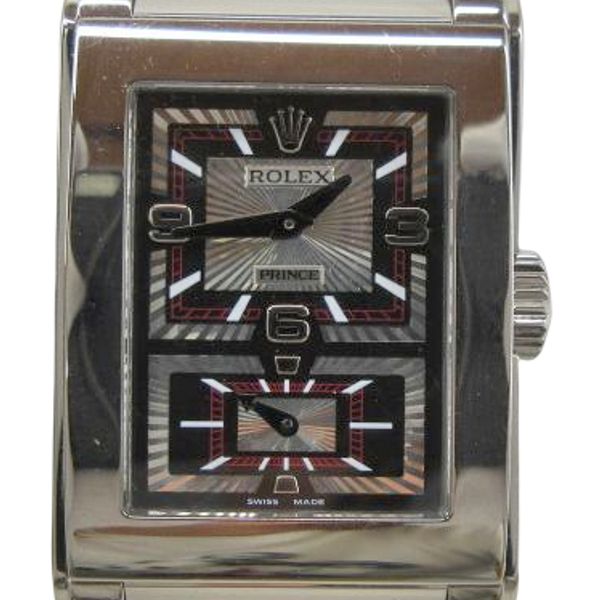 [Used] ROLEX CELLINI PRINCE K18WG Cellini Prince D number white gold ...