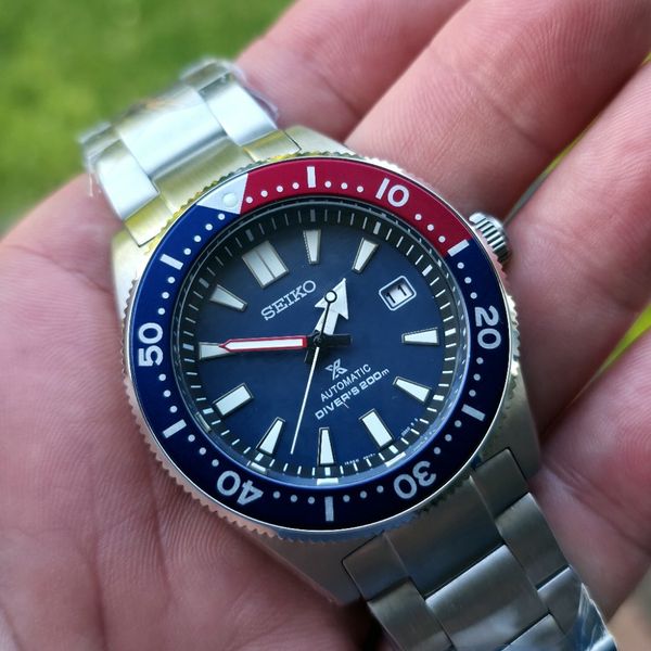 Seiko Prospex X Diver Watch Stunning PEPSI Limited Edition 6R35 0W00 ...