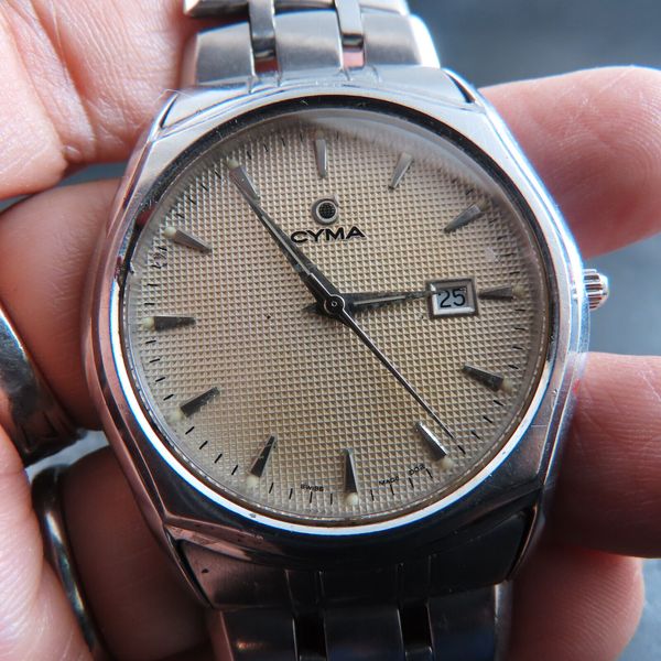 Swiss Made Cyma Classic Quartz Men Watch | WatchCharts Marketplace