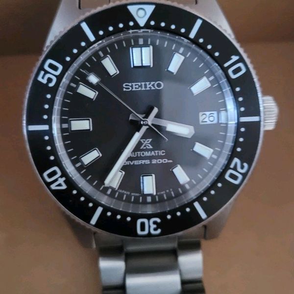 Seiko SBDC101 Prospex 62MAS 200M Automatic Diver Watch, Japan, Black ...