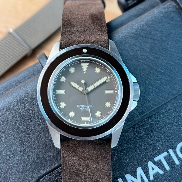 Unimatic Modello Uno U1S-MB Edition of 500 | WatchCharts Marketplace