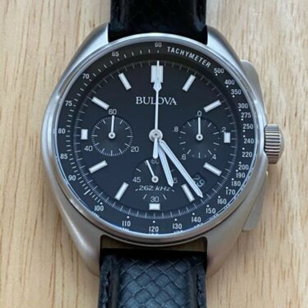 Bulova Men's Special Edition Moon Chronograph Watch 96B251 ...