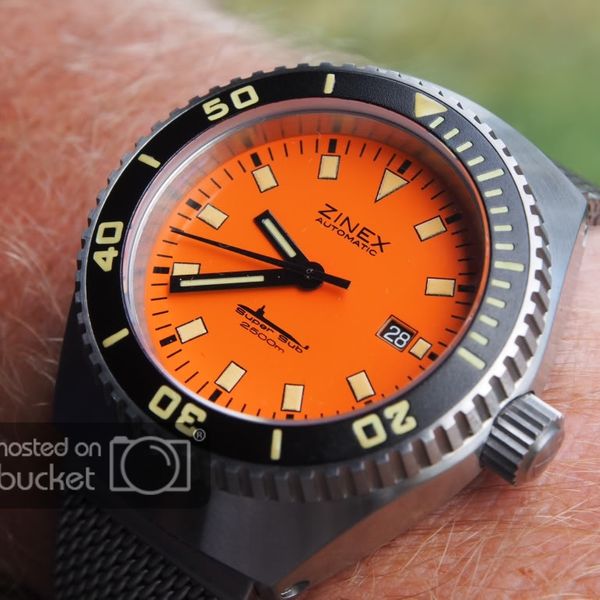 SOLD!!ZINEX SUPERSUB HELIOX VINTAGE MODEL | WatchCharts Marketplace