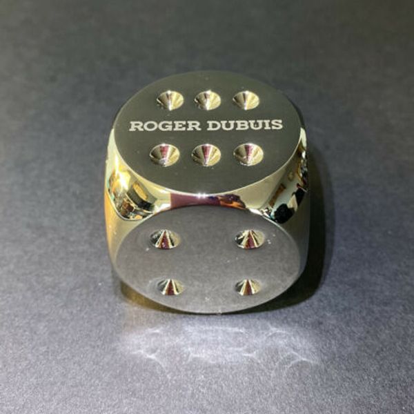 Roger Dubuis Dice Solid Metal 7.4oz Collectible | WatchCharts Marketplace
