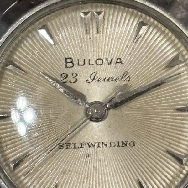 Rare Early Bulova Menâ s 23 Jewel Automatic Self Winding Wristwatch ...