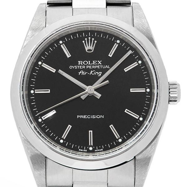 [ROLEX] Rolex "Air King" 14000M K serial '01 men's self-winding 12 ...