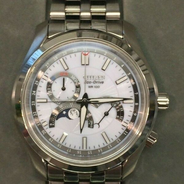 CITIZEN ECO-DRIVE MOON PHASE CALIBRE MEN'S WATCH 8651 | WatchCharts