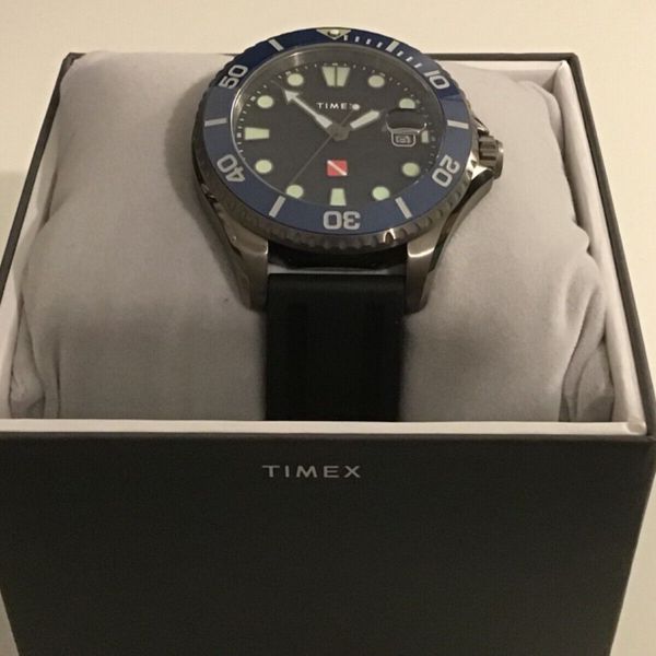 Timex Deepwater Tiburon Mens Automatic Watch TW2W21100 -RRP Â£320 - NO ...