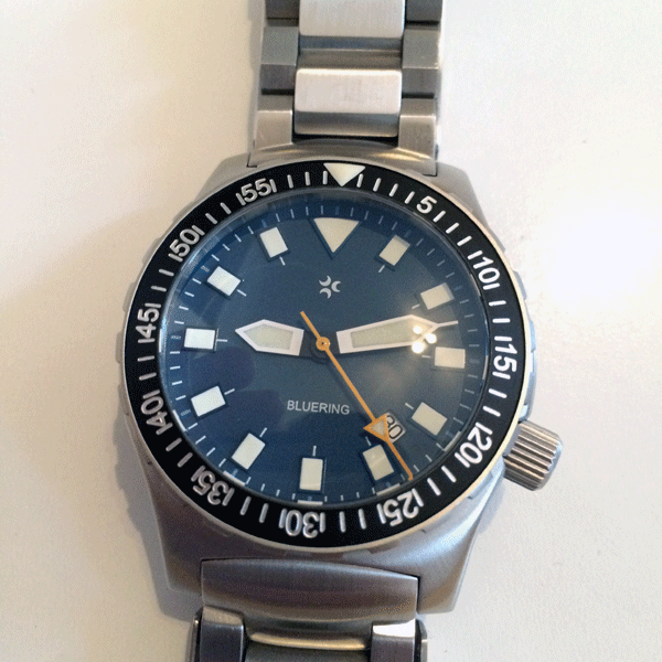 FS: Halios Bluering Limited Edition - Blue dial, black bezel & ETA ...