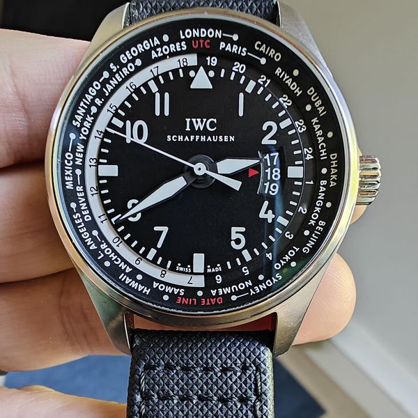 [WTS] IWC PILOT WORLDTIMER 45MM FULL SET BOX PAPERS IW326201 ...