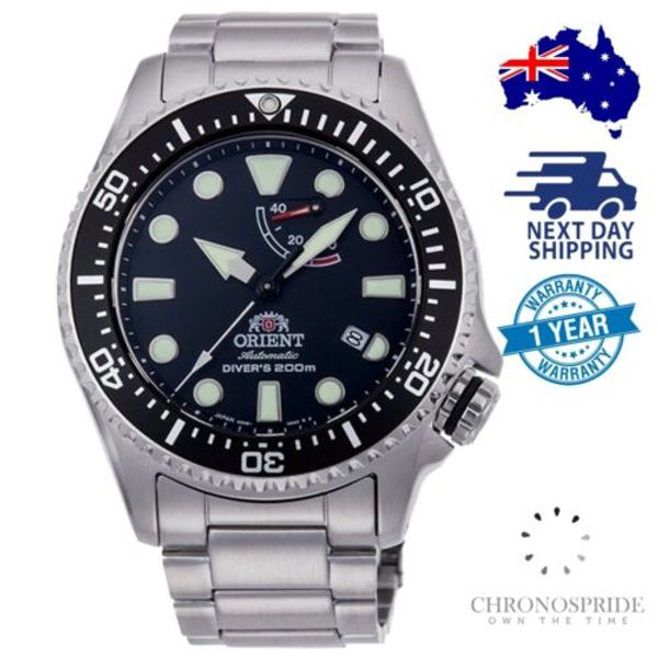 Orient TRITON Neptune RA-EL0001B Automatic Black Stainless Steel Diver ...