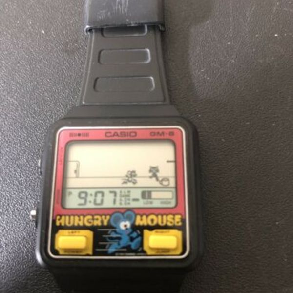 Rare Casio Hungry Mouse Game Watch | WatchCharts Marketplace