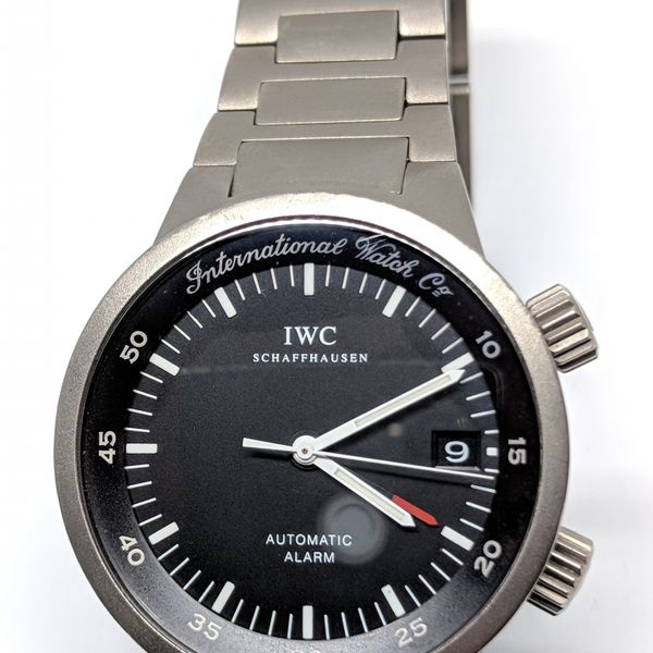 FS: IWC Titanium Alarm with JLC Memovox Movement | WatchCharts Marketplace