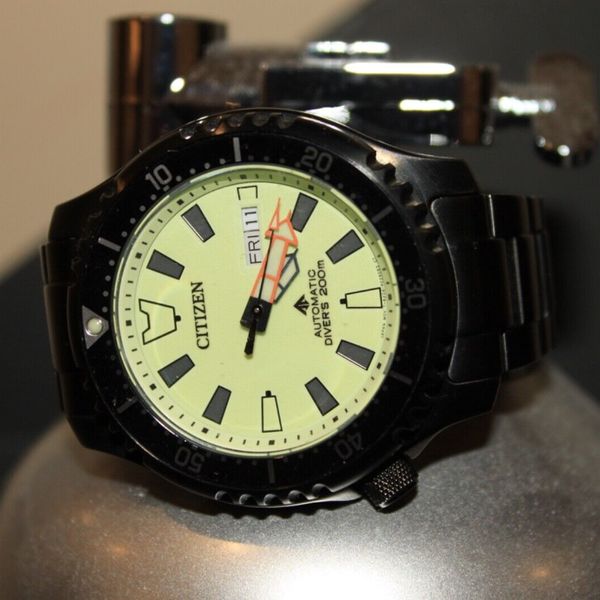 Citizen Promaster Automatic Sapphire Crystal Yellow Diver's Watch ...