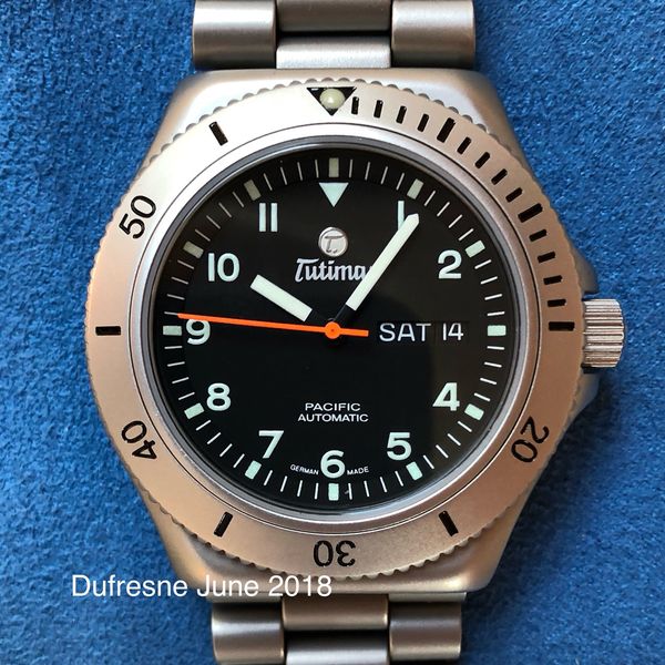 FS: Newly AD-purchased Tutima Pacific 677-03 Arabic Dial - Warranty ...