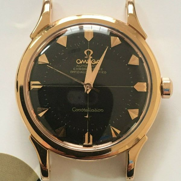 Omega constellation 18k rose solid gold ref# 2852-2853 in working ...