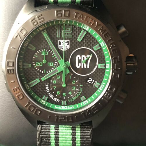 New TAG Heuer Formula 1 CR7 Cristiano Ronaldo Ltd Edition Watch CAZ1113 ...