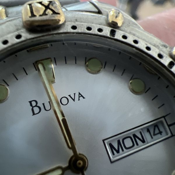 Bulova Quartz Vintage Men's Watch( No Sign of Gods?)Defective ð ...