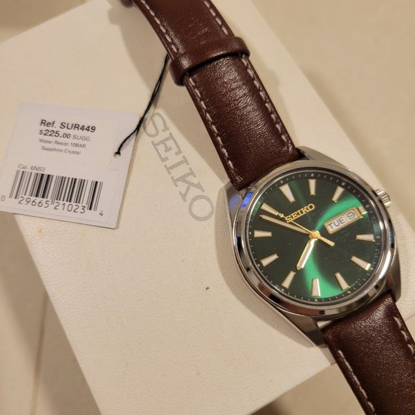 Seiko SUR449 Neo Classic Quartz watch | WatchCharts Marketplace