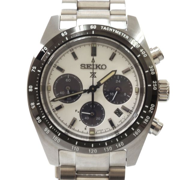 N [SEIKO] Seiko Prospex Speed Timer Solar Watch V192-OAFO Arm ...